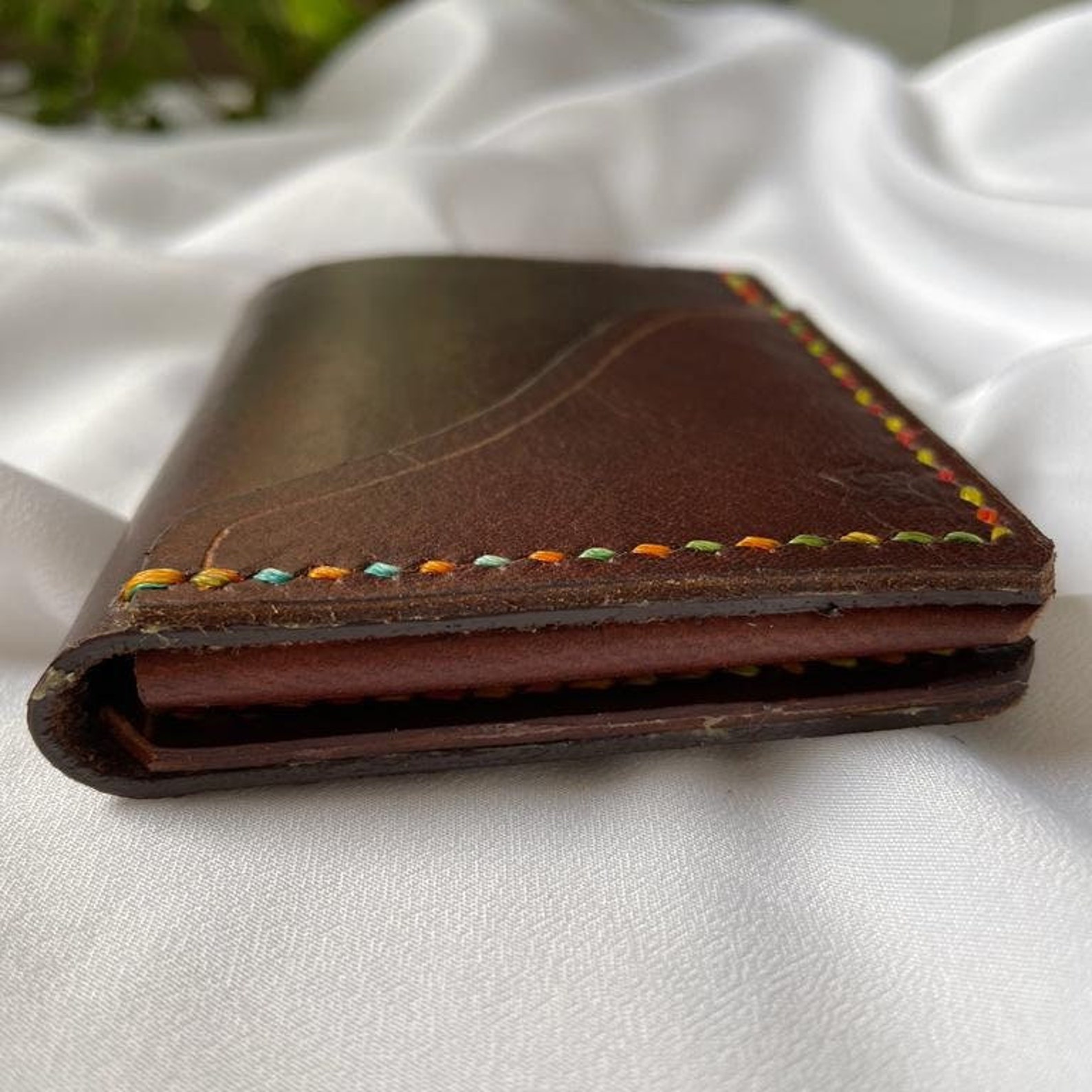 GENUINE LEATHER WALLET, Handmade Leather Wallet for Men, Gift for Him ...