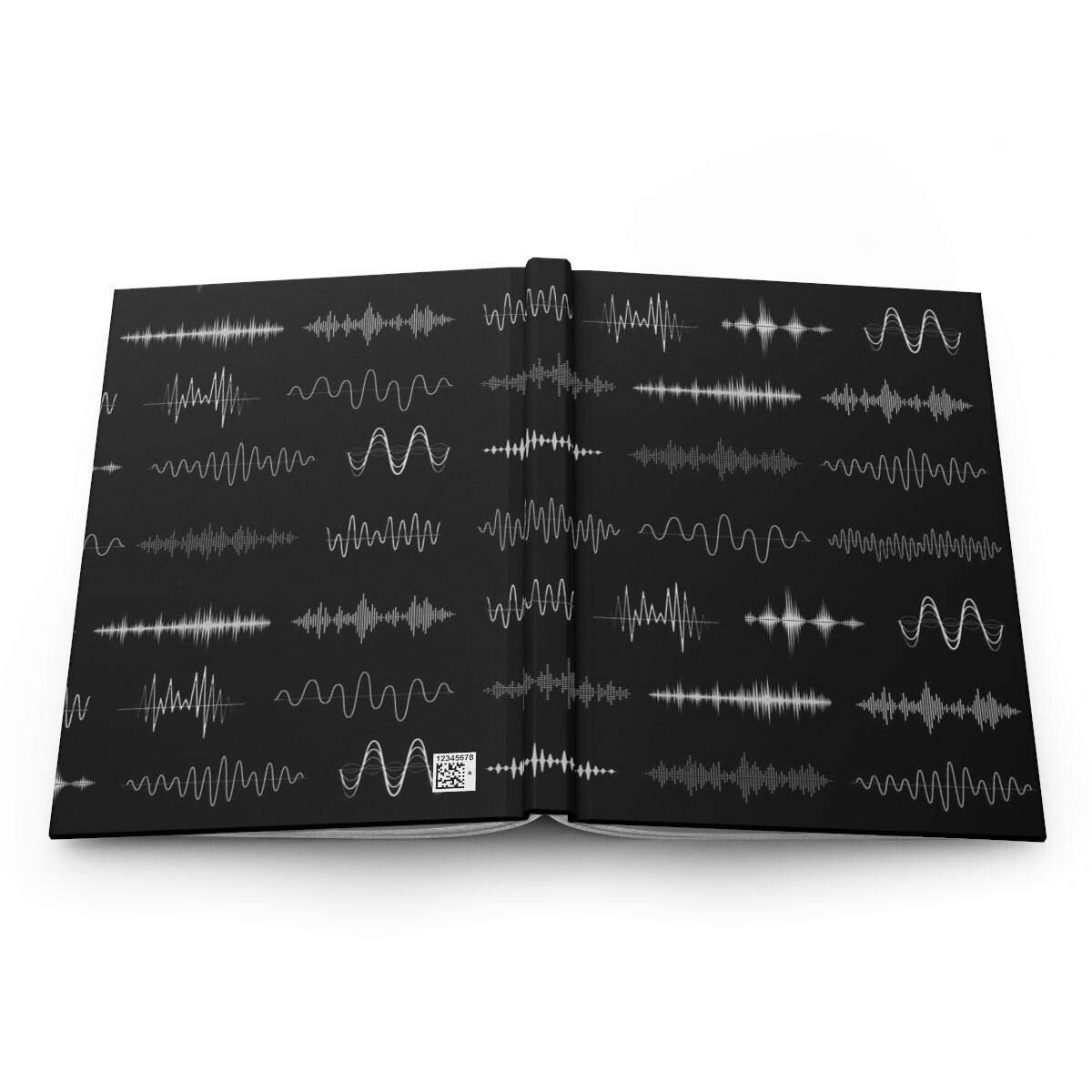 Personalized Music Journal Sound Waves Lyrics Journal - Etsy