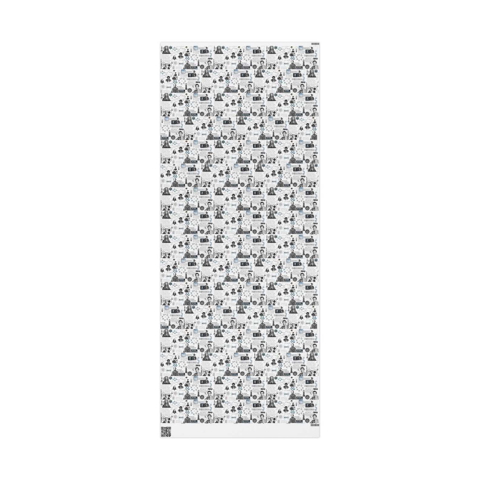 History of Science Collage Wrapping Paper, Physics Chemistry Biology - Etsy