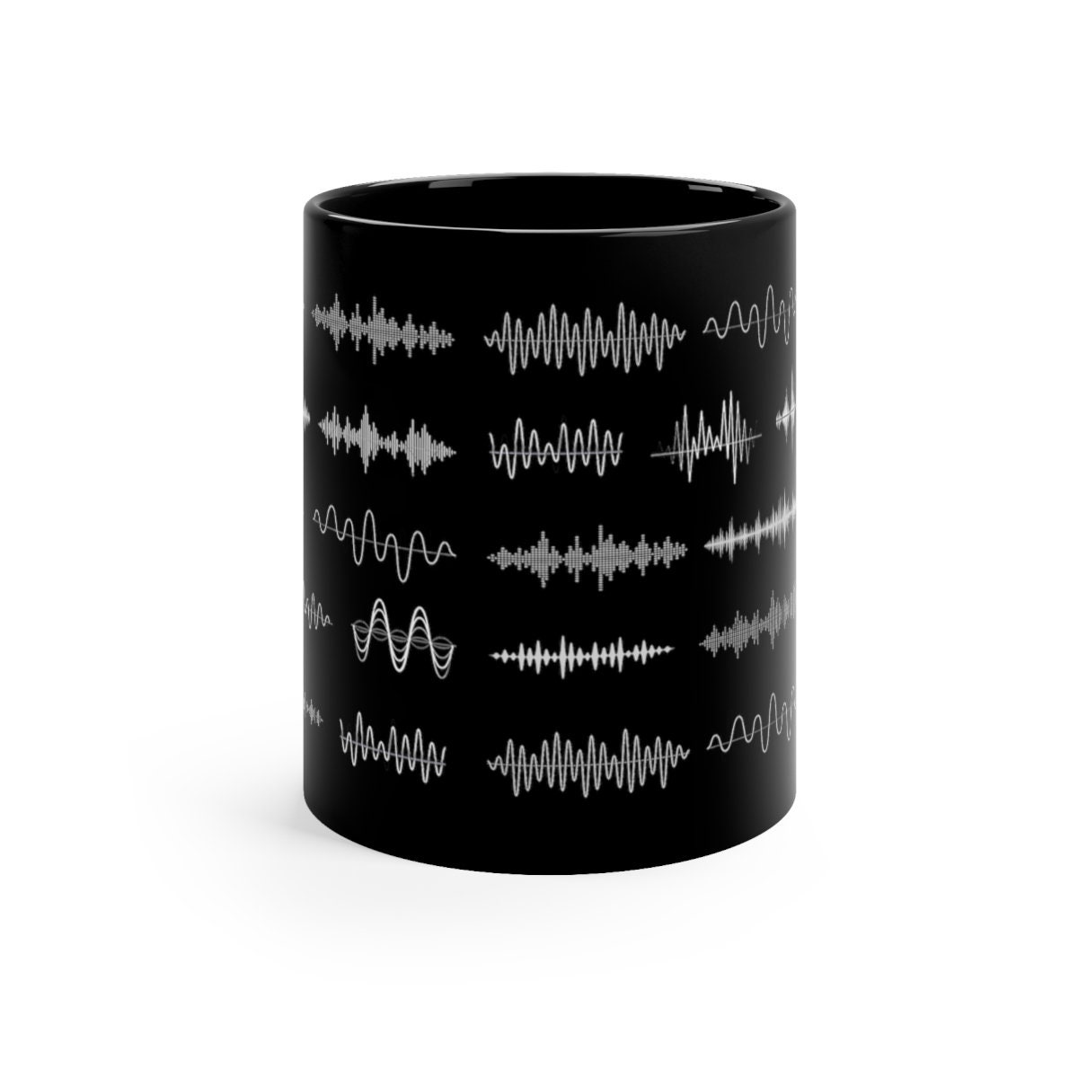 Music Producer Gift, Personalized Music Mug, Sound Waves, Sound ...