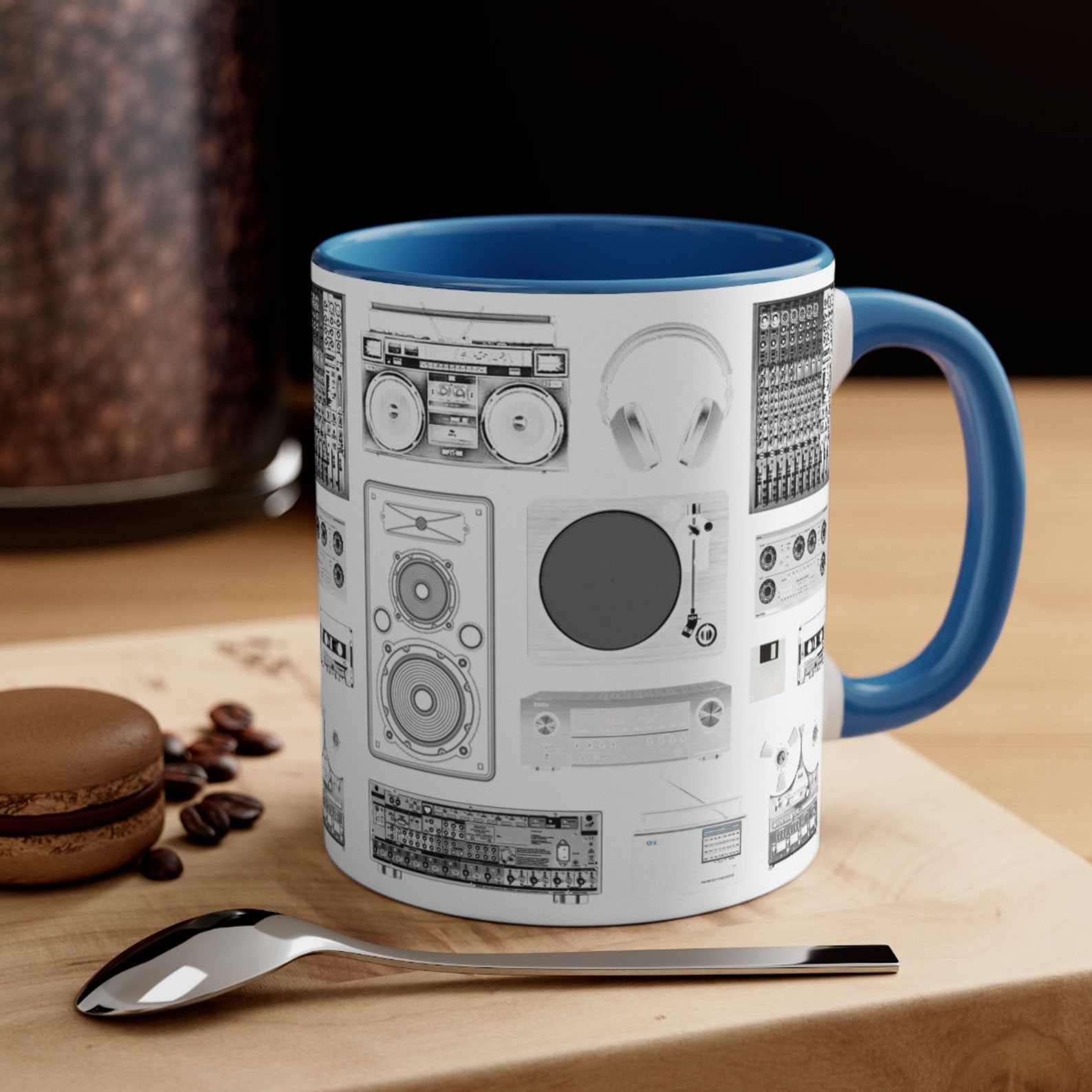 Sound Engineer Gift Retro Music Gear Ceramic Coffee Mug - Etsy Canada