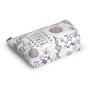 Genetics Pencil Case, DNA Gift, Biology Accessory Pouch, Makeup Bag ...