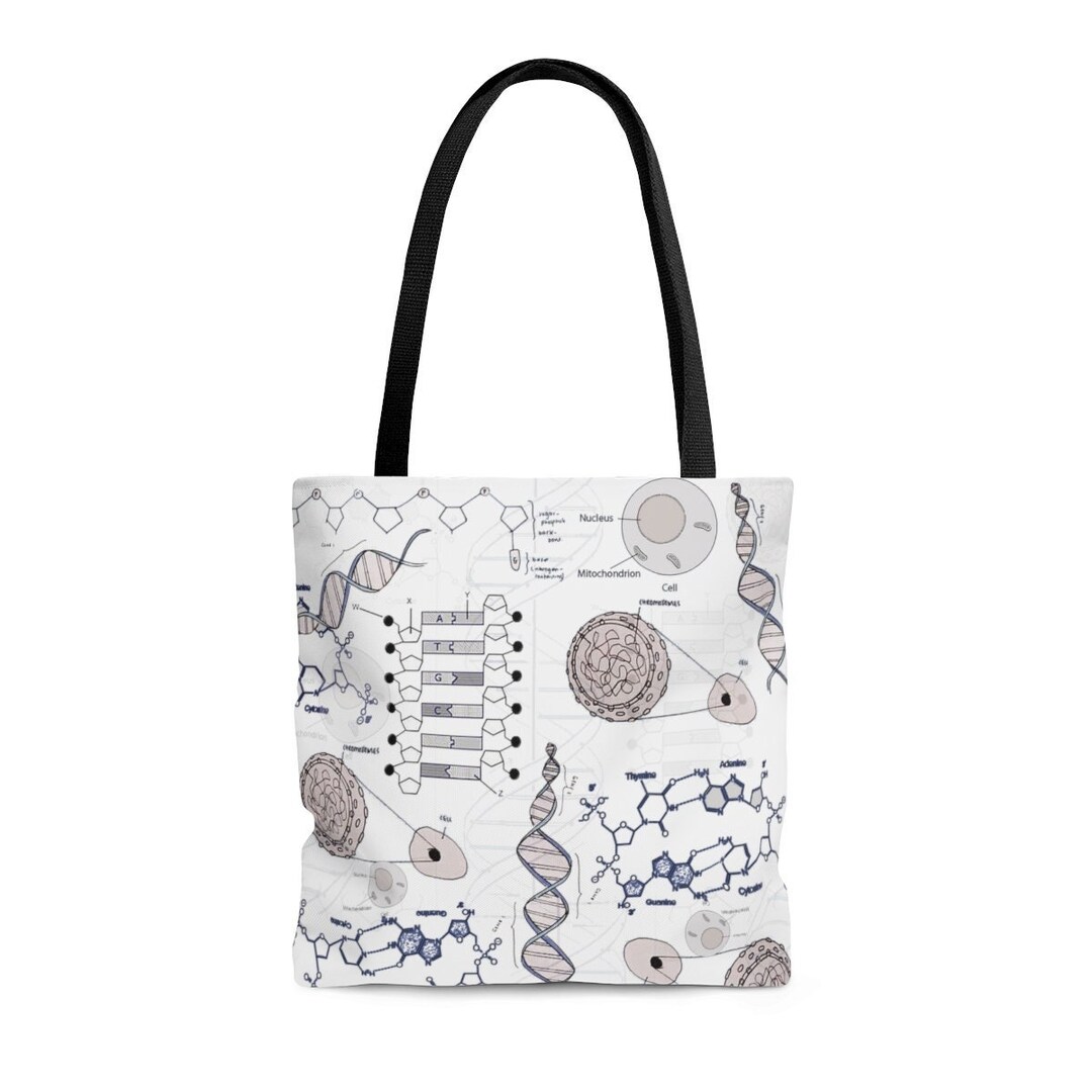 Biology Tote Bag, DNA, Genetics, Biology Major Gift, Premium Quality ...