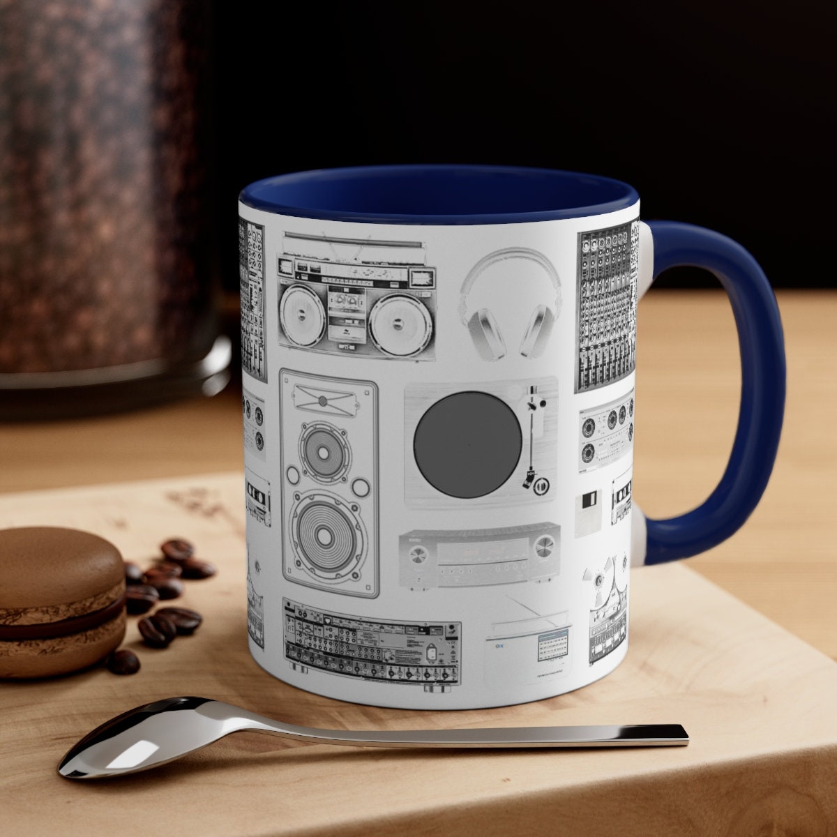 Sound Engineer Gift Retro Music Gear Ceramic Coffee Mug - Etsy Canada