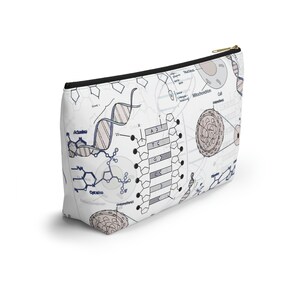 Genetics Pencil Case, DNA Gift, Biology Accessory Pouch, Makeup Bag ...