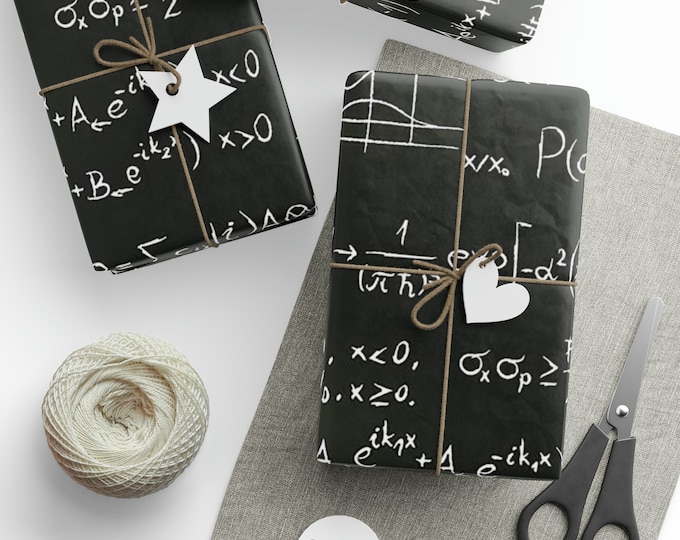 Retro Music Gear Wrapping Paper, Music Gift, Black & White Gift Wrap ...