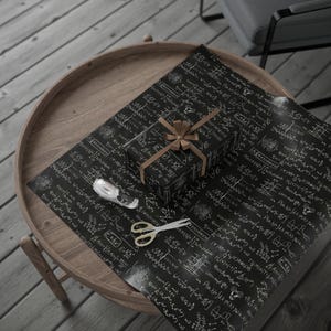 Science Wrapping Paper - Quantum Physics Equations, Science Graduation ...