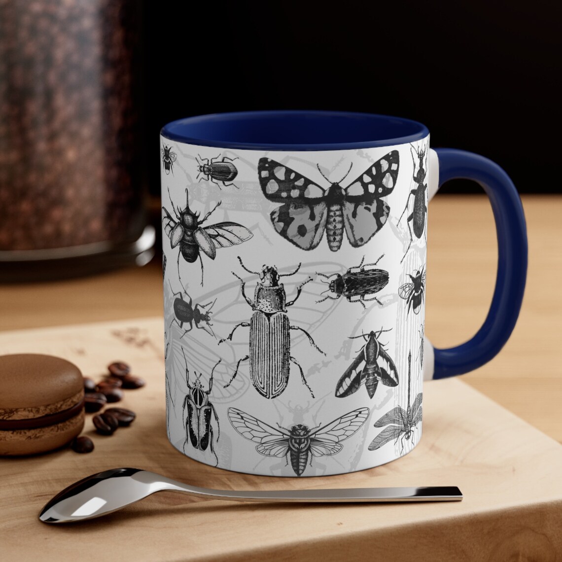Entomology Mug, Insect Gift, Bug Mug, Naturalist, Beetles, Butterflies ...