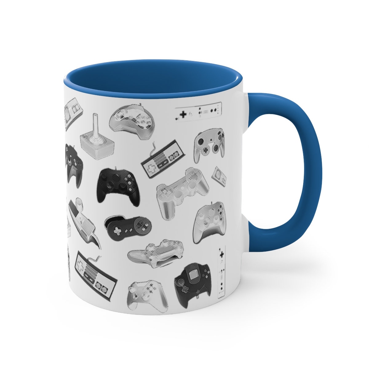 Gamer Mug Game Controllers Gamer Gift Ceramic Coffee Mug - Etsy
