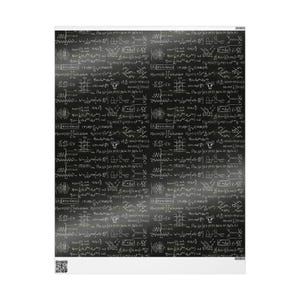 Science Wrapping Paper - Quantum Physics Equations, Science Graduation ...