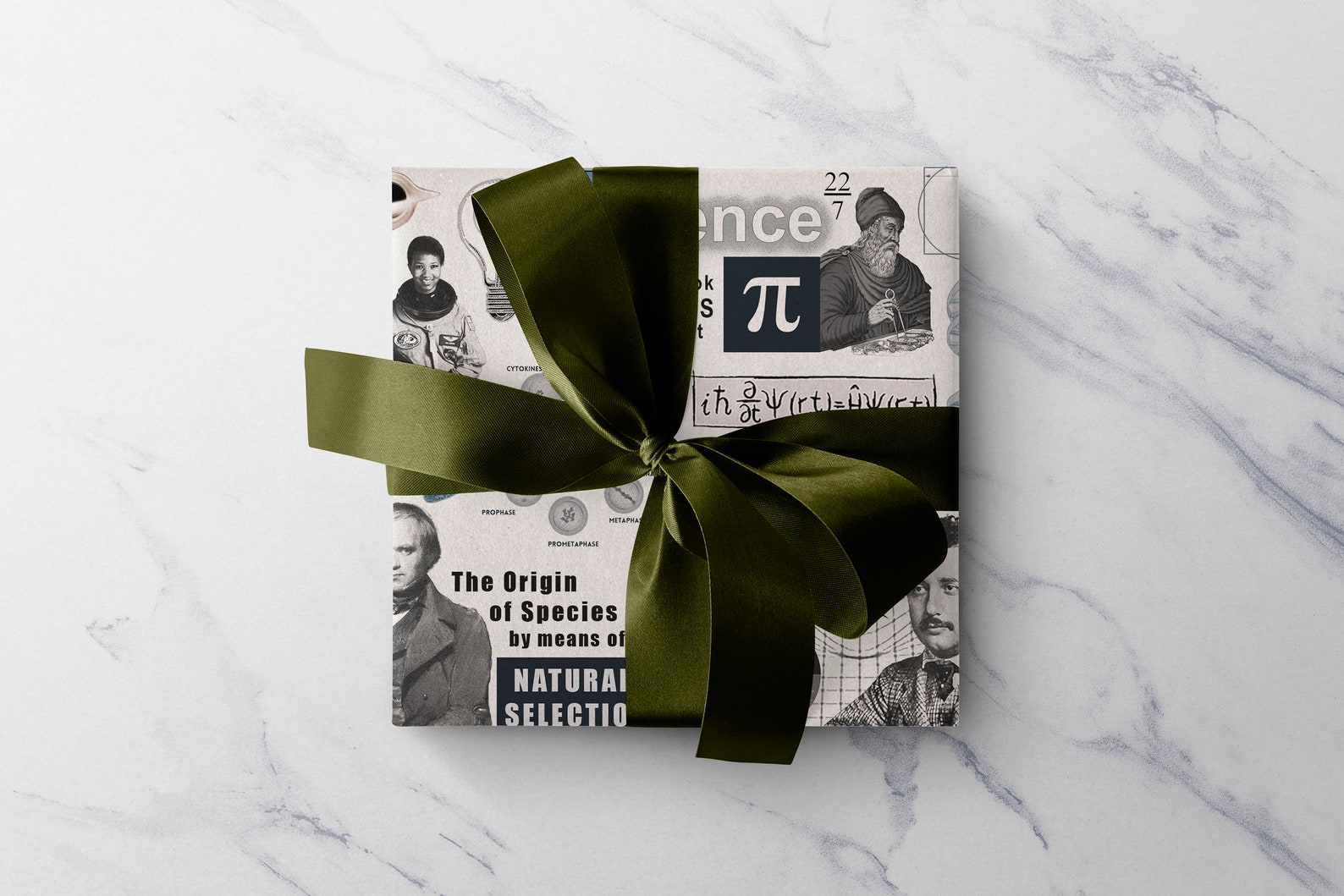 History of Science Collage Wrapping Paper, Physics Chemistry Biology - Etsy
