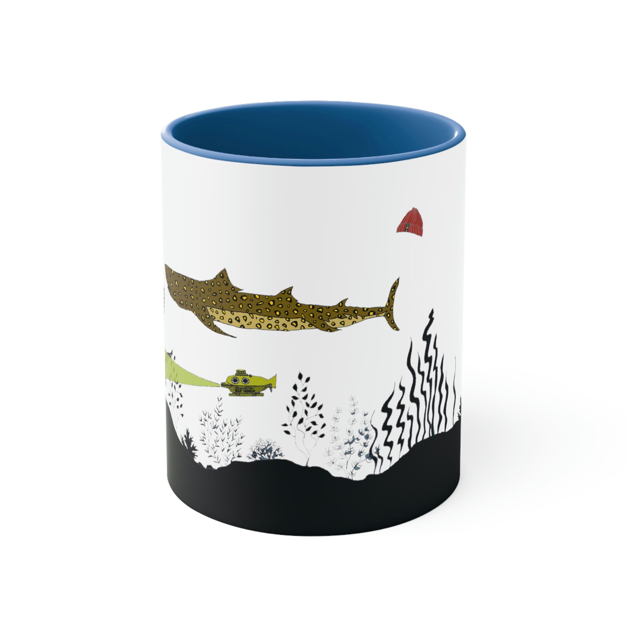The Life Aquatic Mug, Wes Anderson Gift, Steve Zissou, Ocean Theme ...