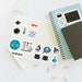 Science Stickers, Quantum Physics, Chemistry, Biology, Sticker Sheet ...