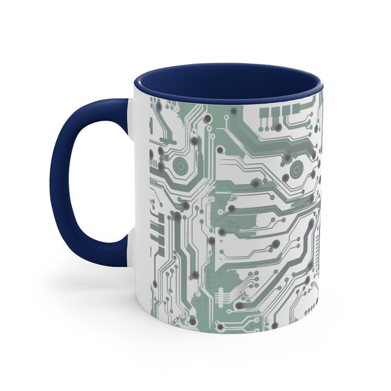 Circuit Board Mug, IT Gift, Computer Engineering, Computer Science Mug, Programmer Gift, Coffee ...