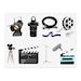 Filmmaker Stickers, Film Crew Sticker Sheet, Director Stickers, Water ...
