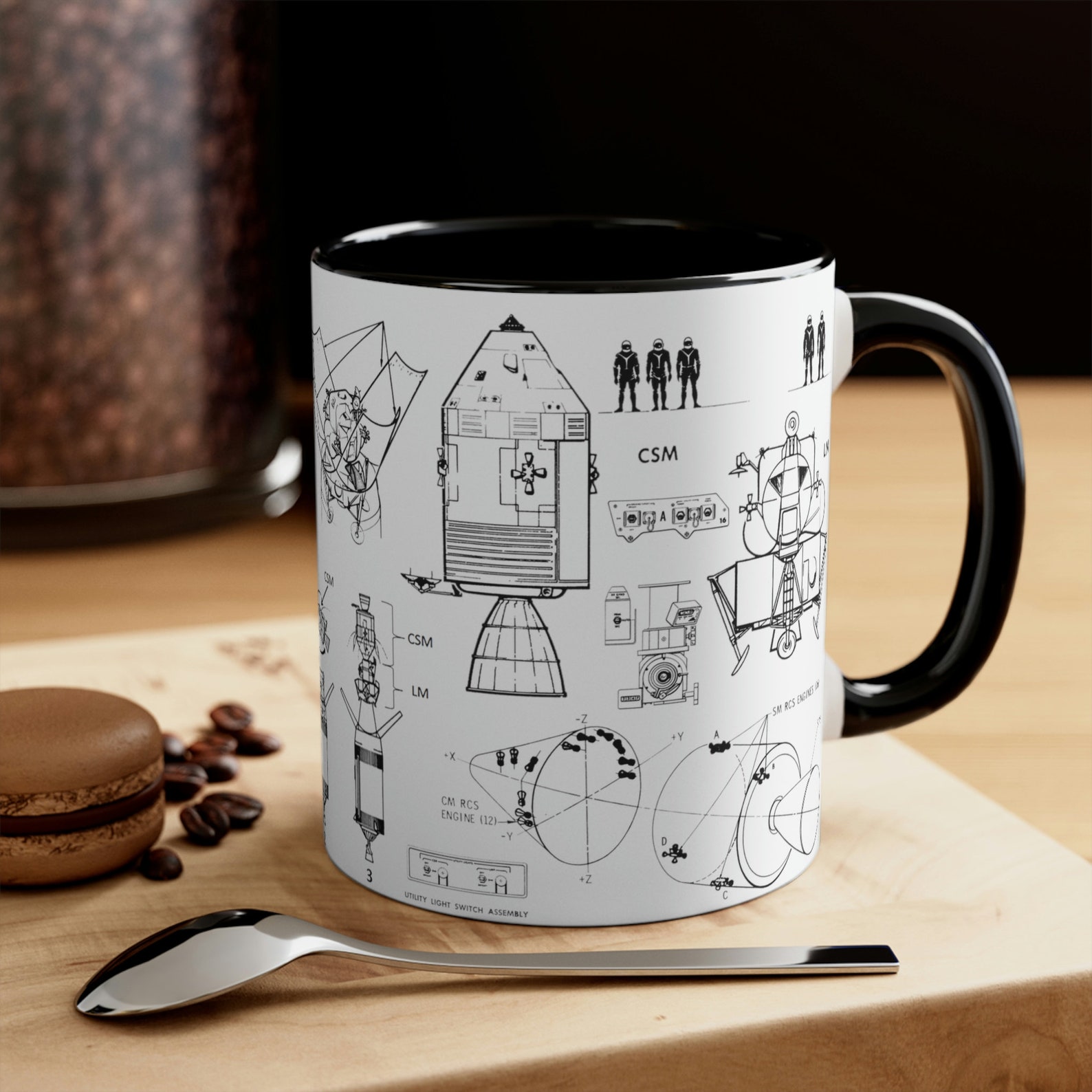 Apollo Mug - Spacecraft/lunar Module, Rocket Science, Space Travel ...