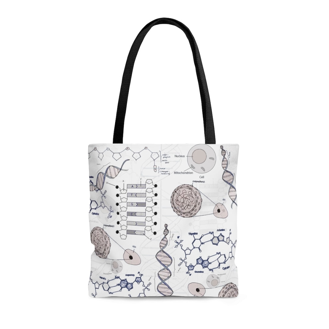 Biology Tote Bag, DNA, Genetics, Biology Major Gift, Premium Quality ...