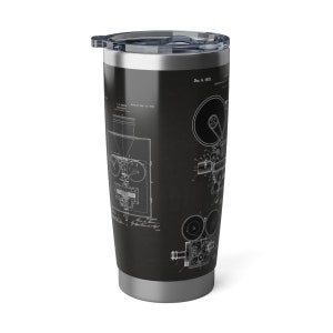 Filmmaker Tumbler - Movie Camera Patents, Film Student Gift, Director ...