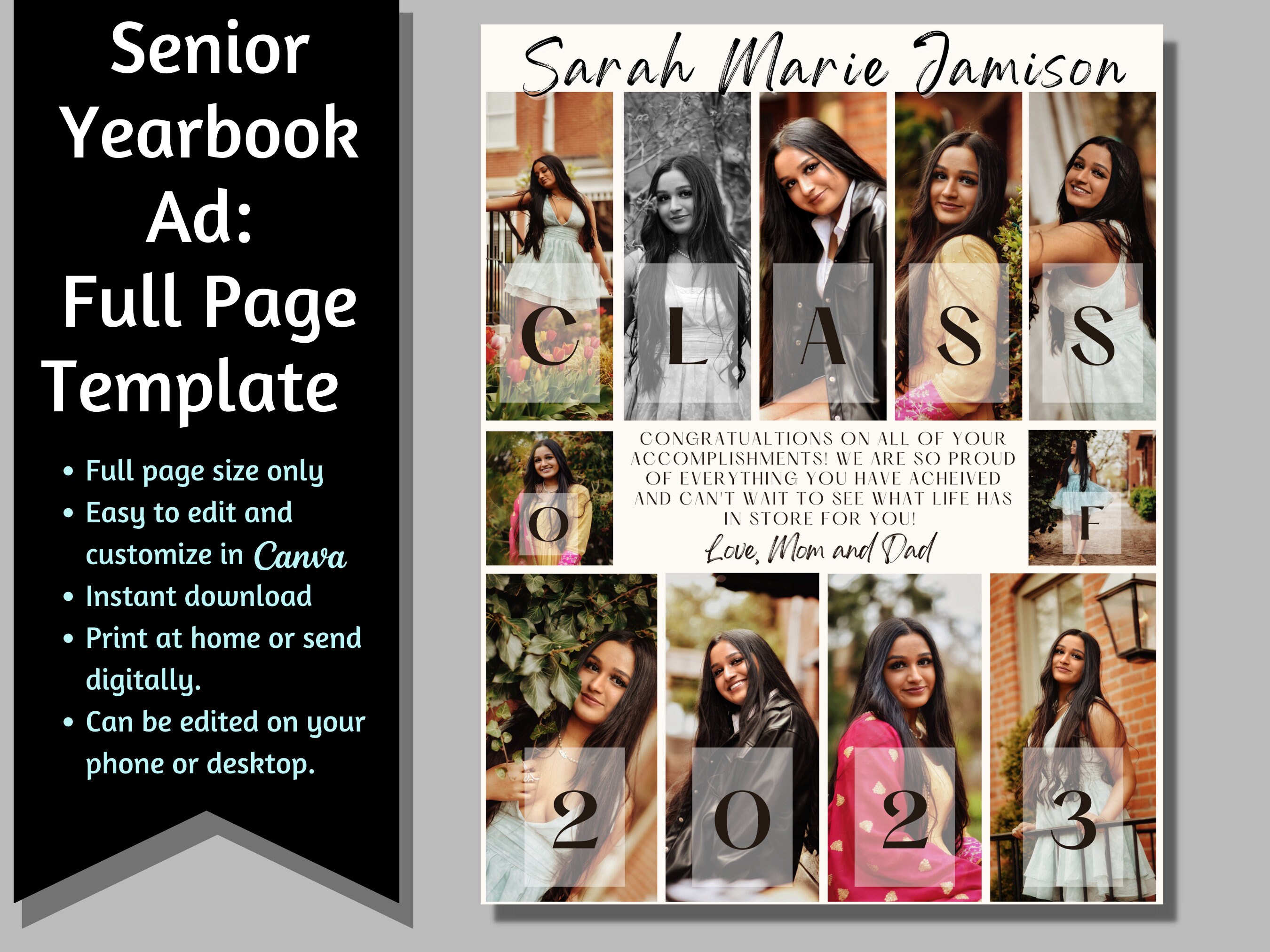Senior Page Templates