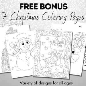 Christmas Bingo, 30 Unique Bingo Cards, Kids' Christmas Activity ...