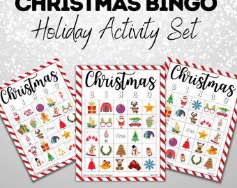 Canada Day Printable Bingo Game 20 Unique Bingo Cards Day - Etsy
