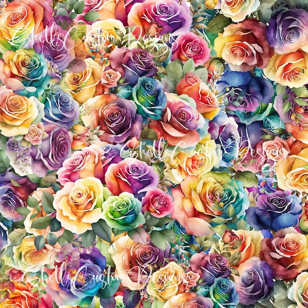 Floral Vinyl Record - Etsy