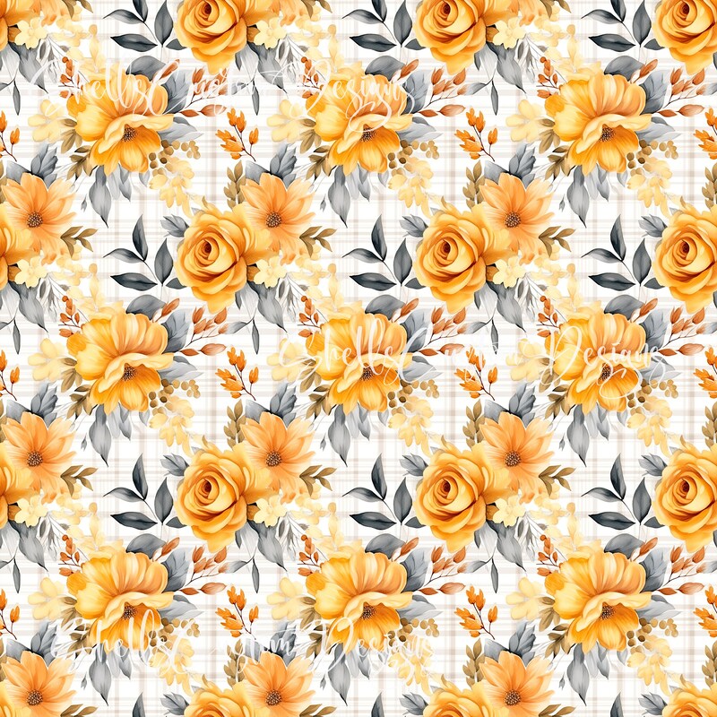 Yellow Orange Grey - Etsy