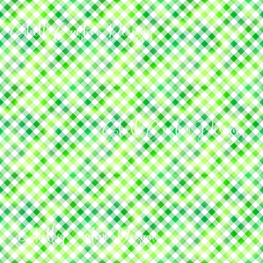 Pattern Vinyl Printed Vinyl Spring Plaid Green Pink Blue Red Yellow - Etsy