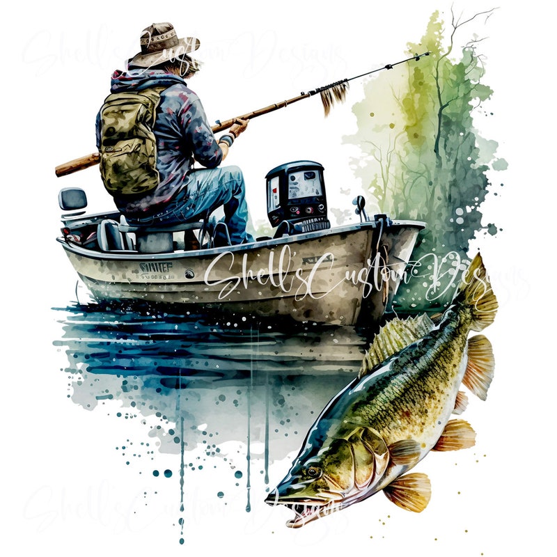 Fishing Boat Decal - Etsy