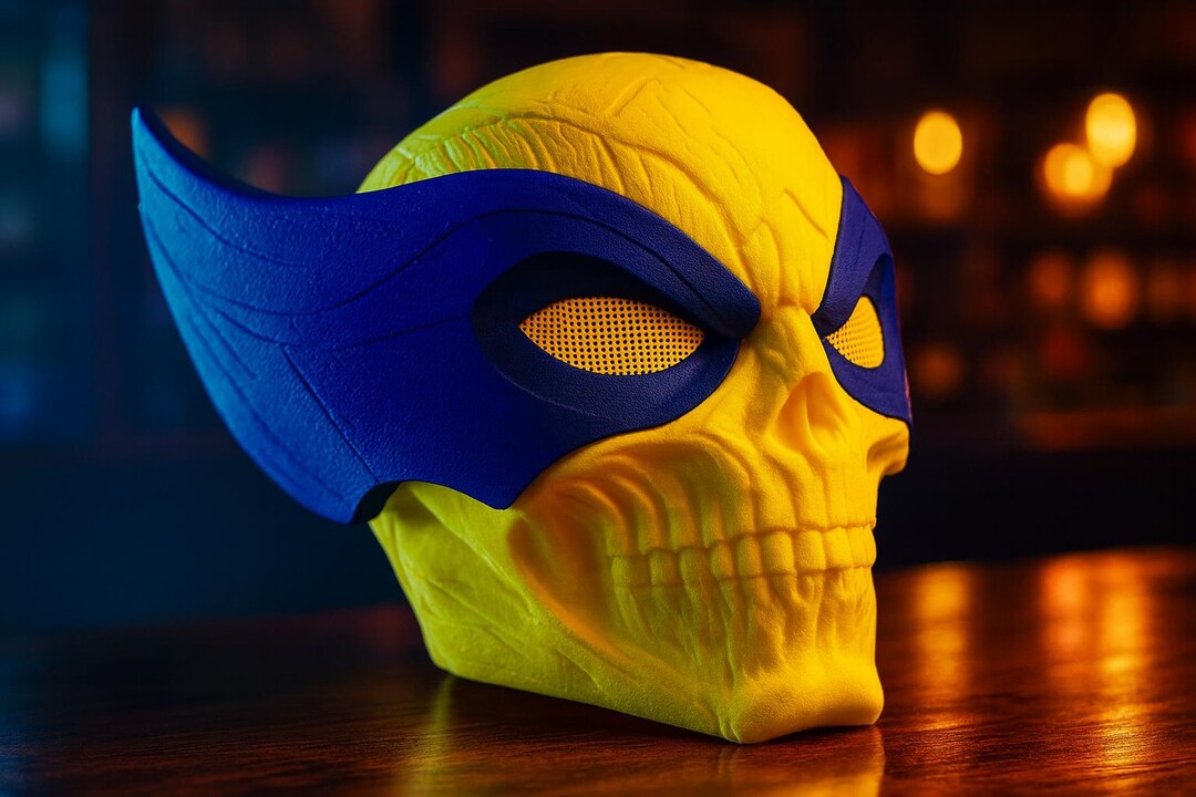 Wolverine Helmet (halloween Edition) - Etsy