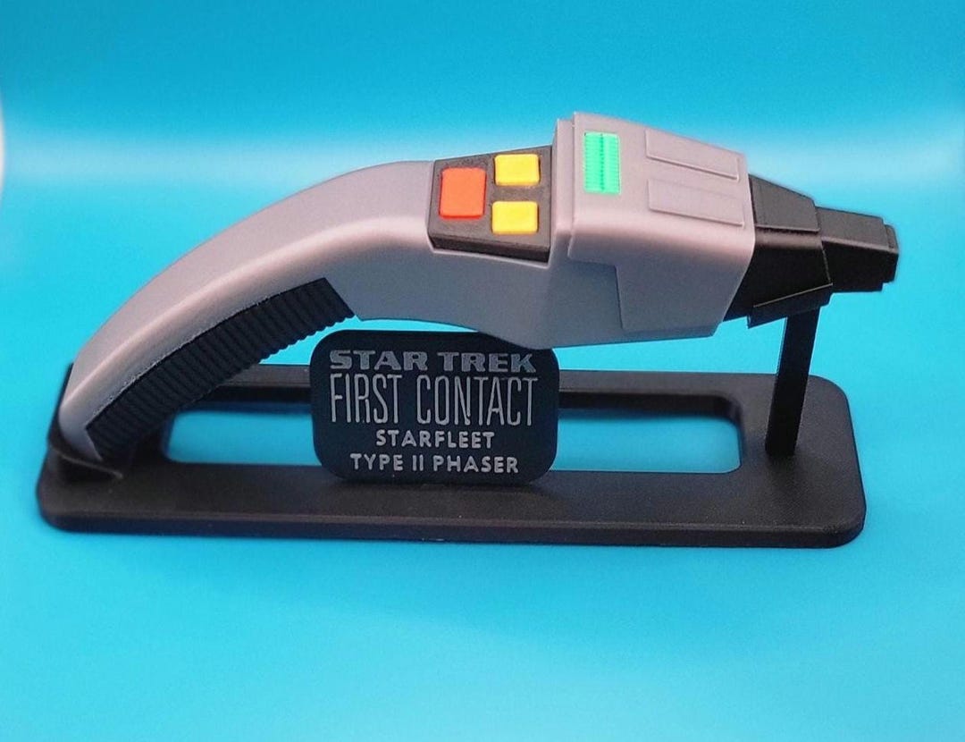 Star Trek 'boomerang' Phaser From First Contact - Etsy