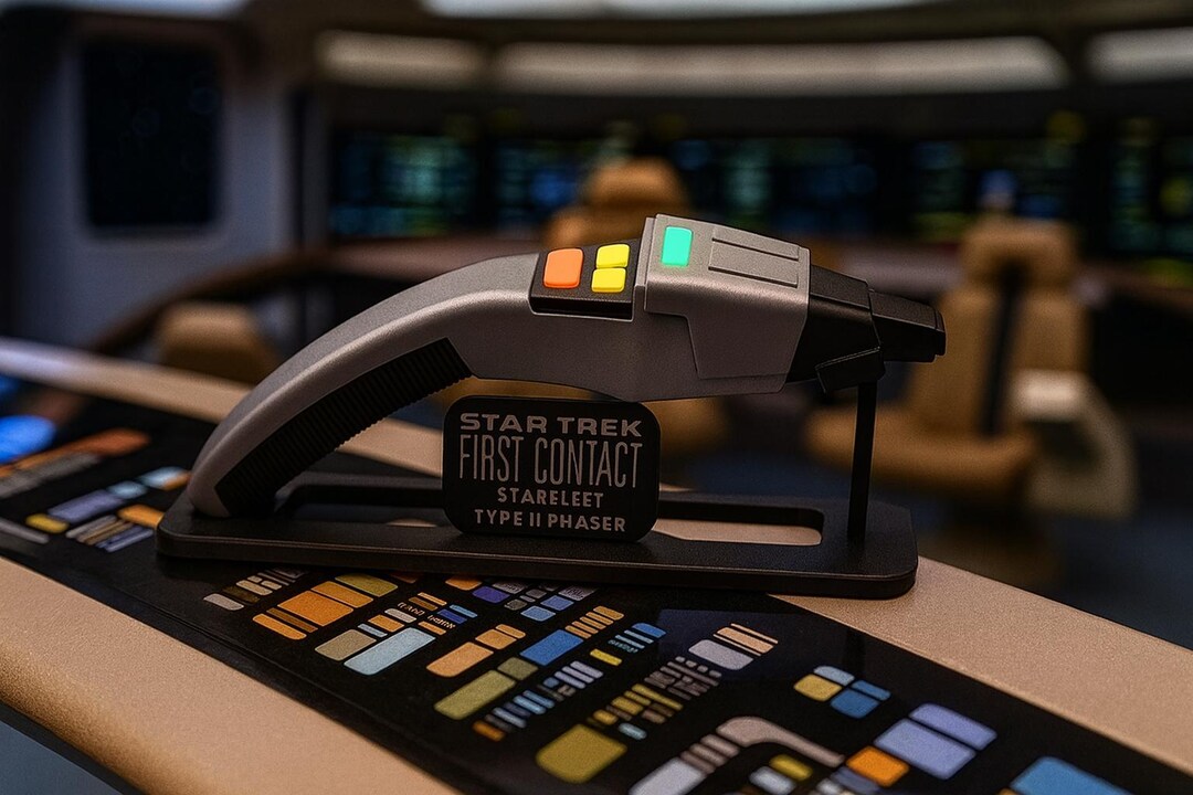 Star Trek 'boomerang' Phaser From First Contact - Etsy