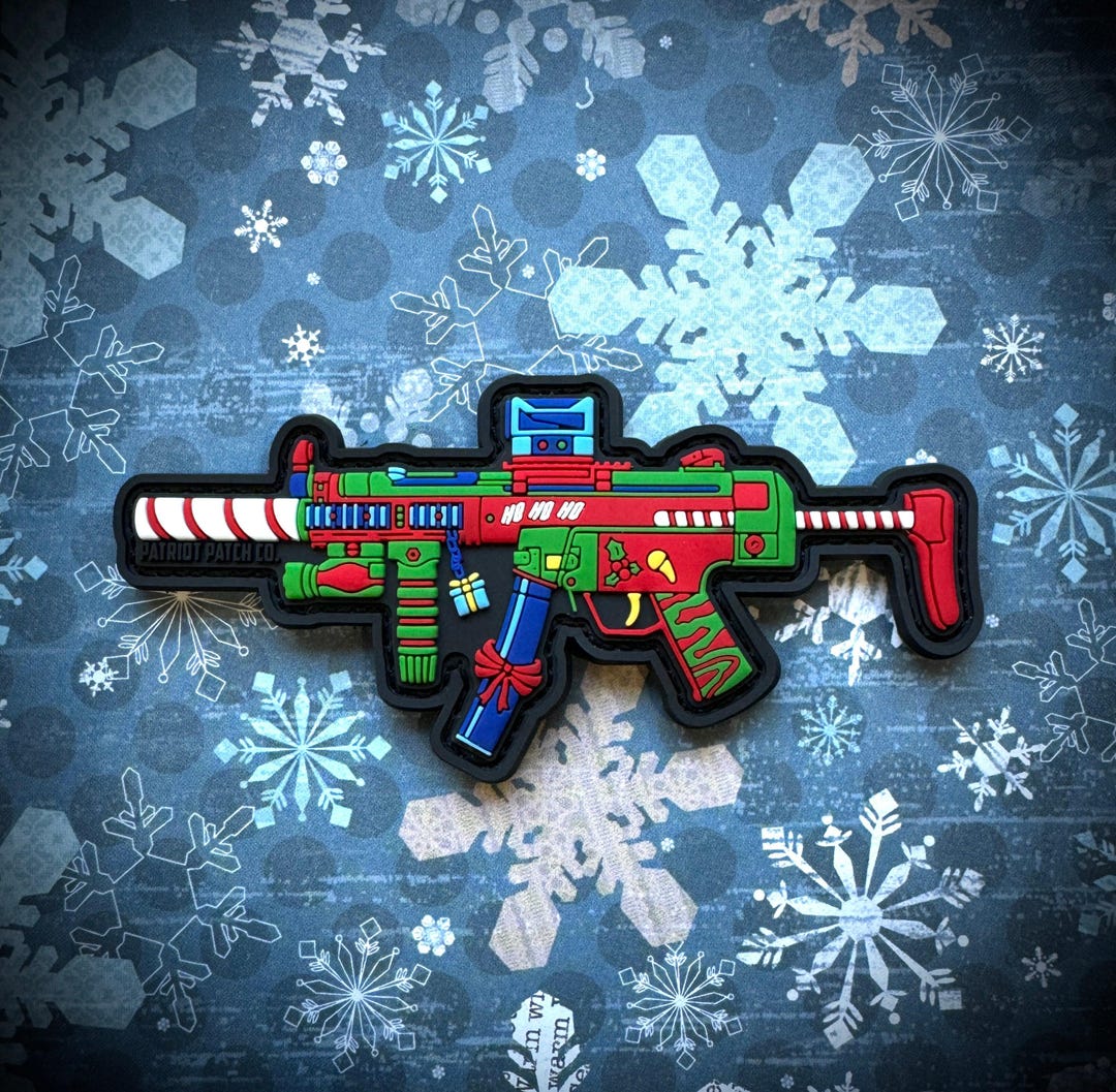 Patriot Patch Co. - MP5 XMAS Skin - Patch - Etsy