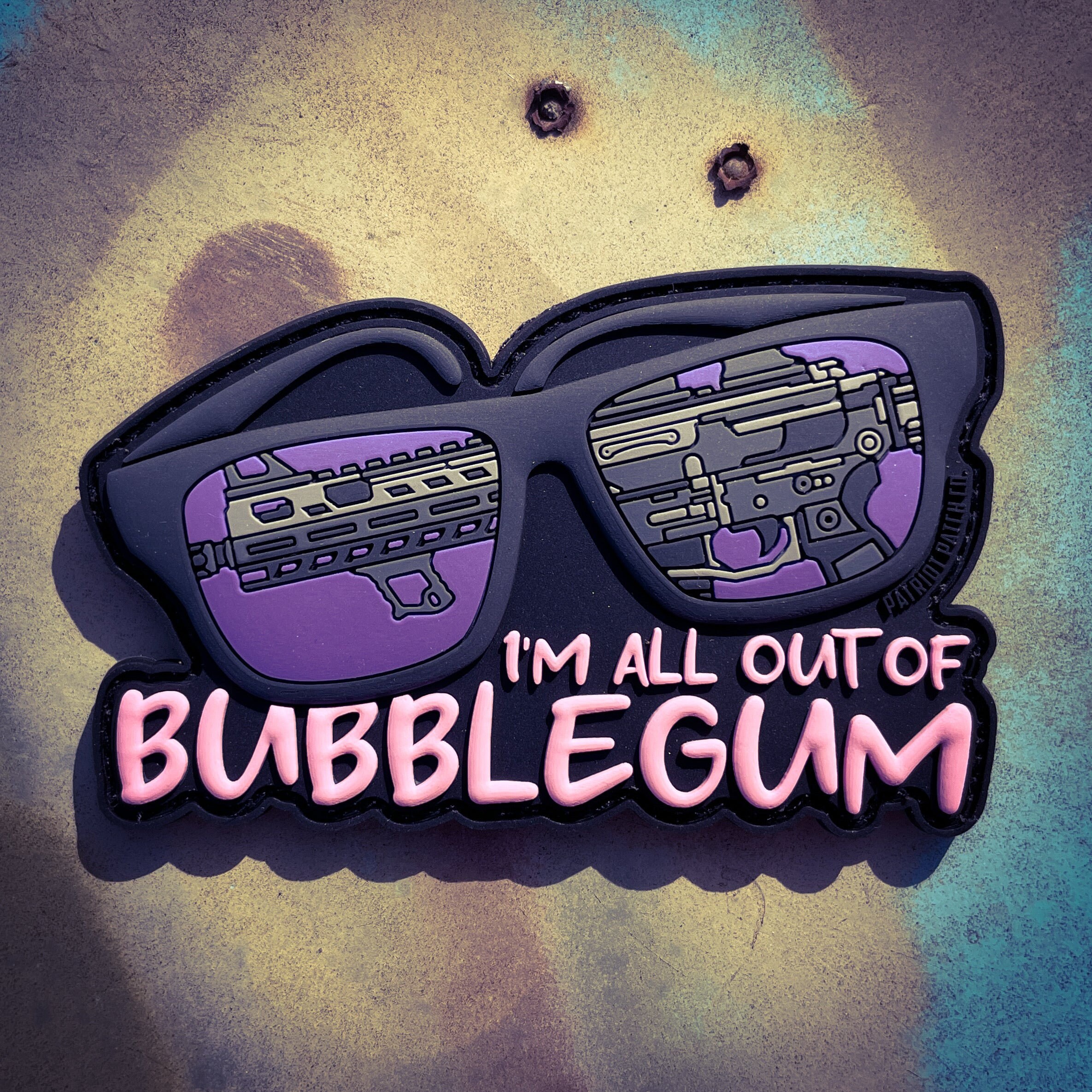 Patriot Patch Co. I'm All Out of Bubble Gum They Live - Etsy