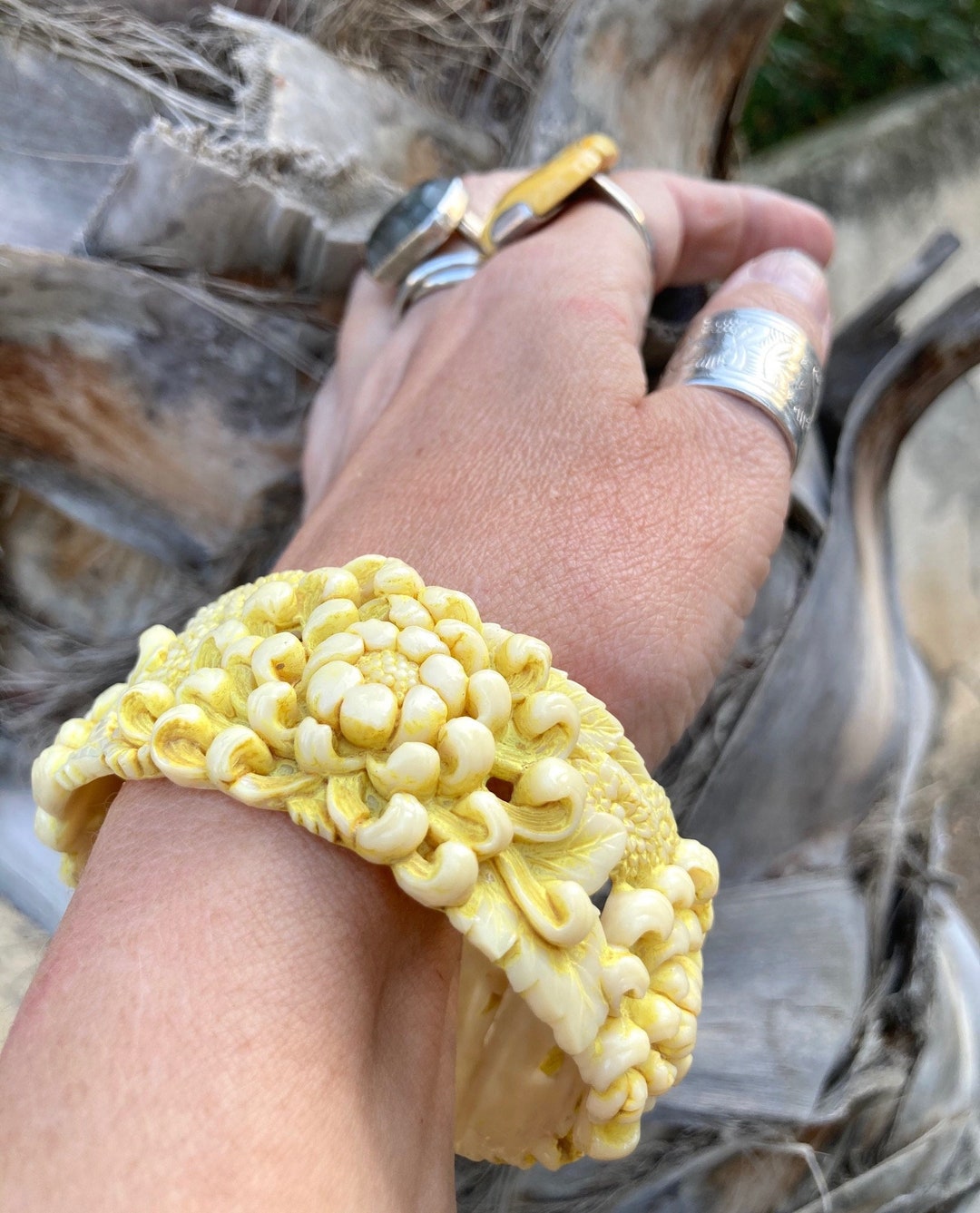 Beautiful Expressive Antique Atr Deco Celluloid Early Plastic Carved ...