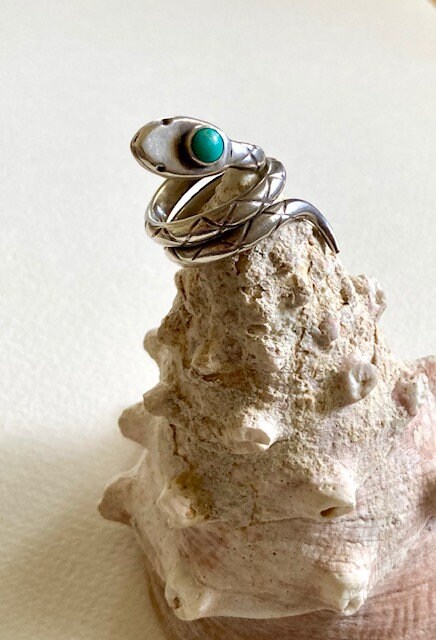 Vintage Navajo Native American Tribal Ethnic Silver Tested Turquoise ...