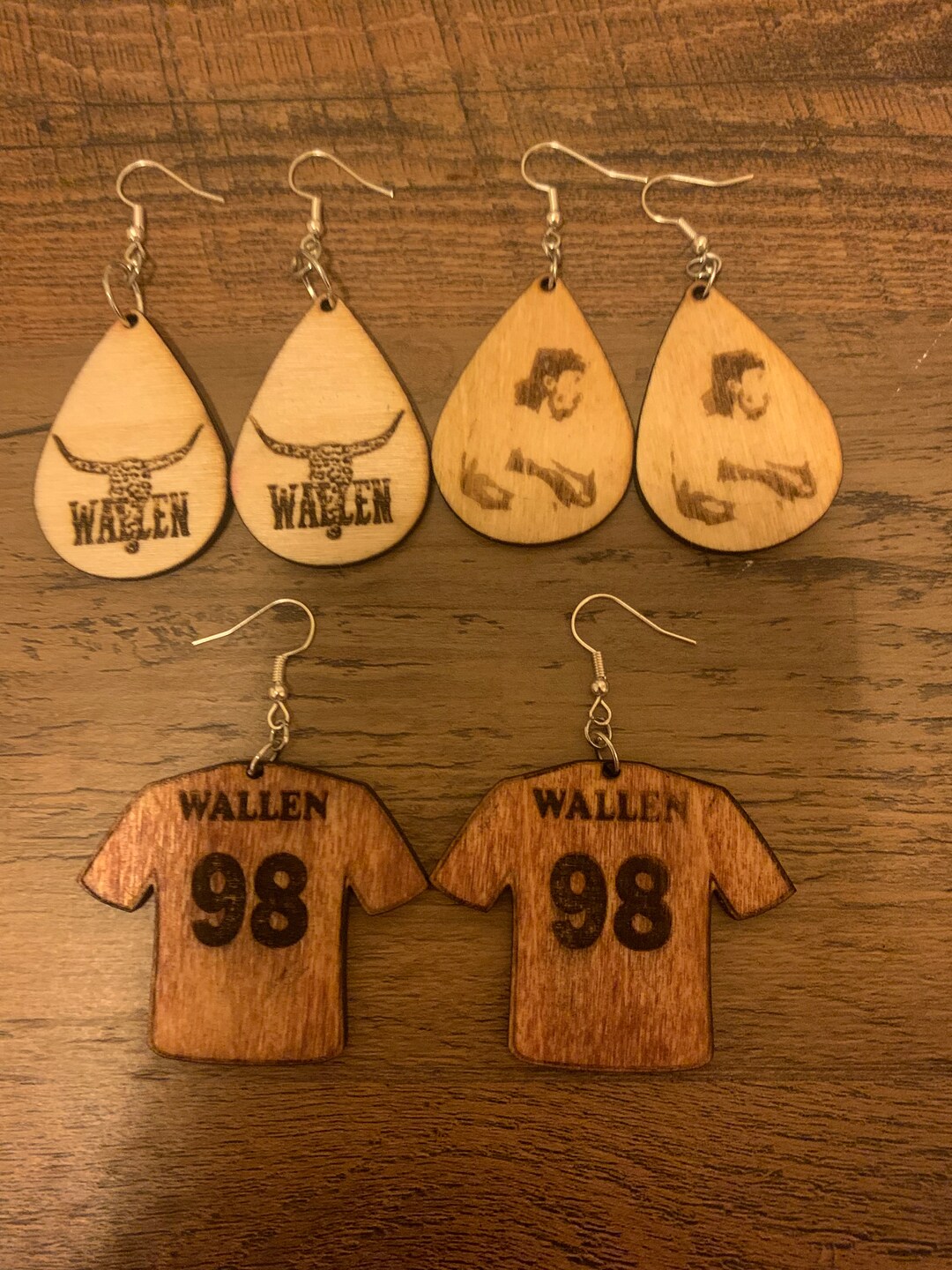 Morgan Wallen Themed Earrings - Etsy