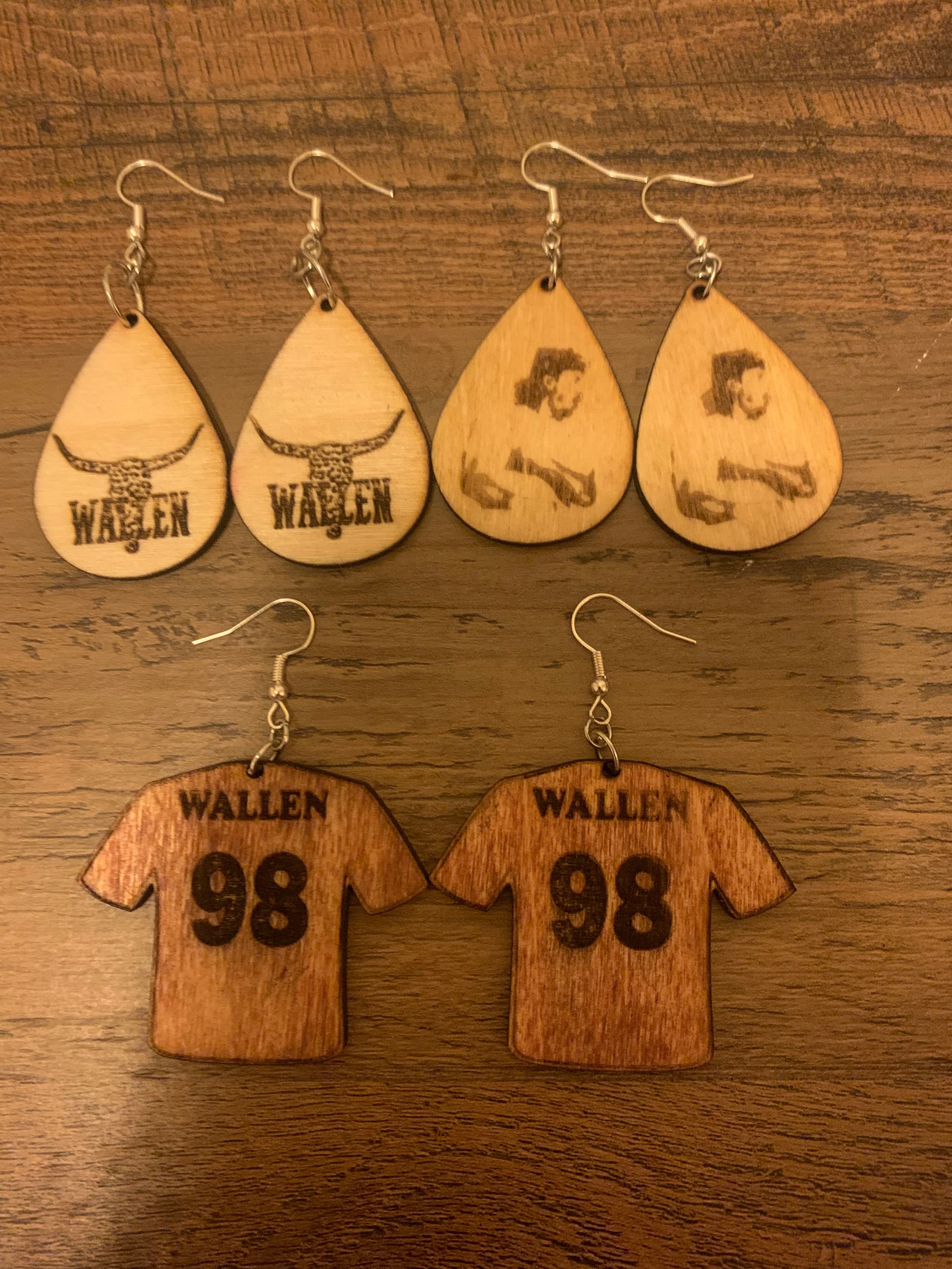 Morgan Wallen Themed Earrings - Etsy