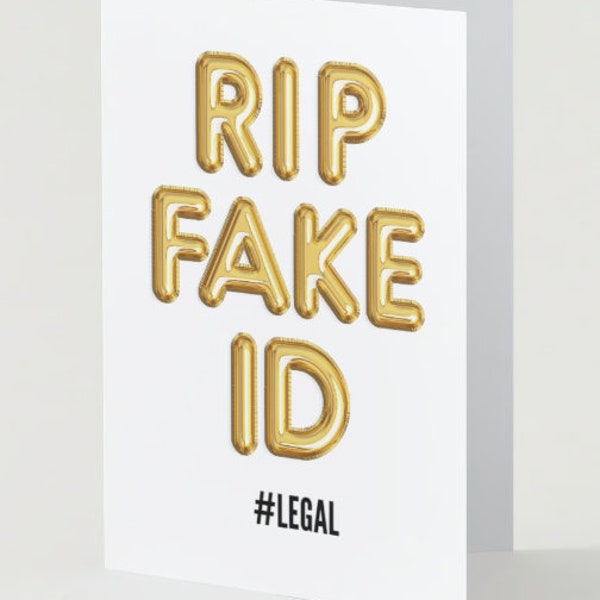 Rip Fake Id - Etsy
