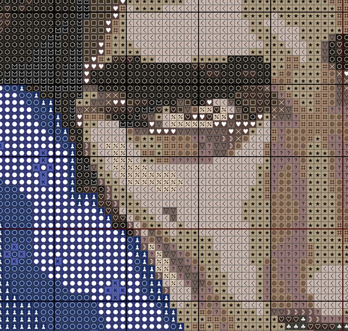 Cross Stitch Pattern Viktor Arcane - "it's Viktor" - Arcane Season 1 - Etsy