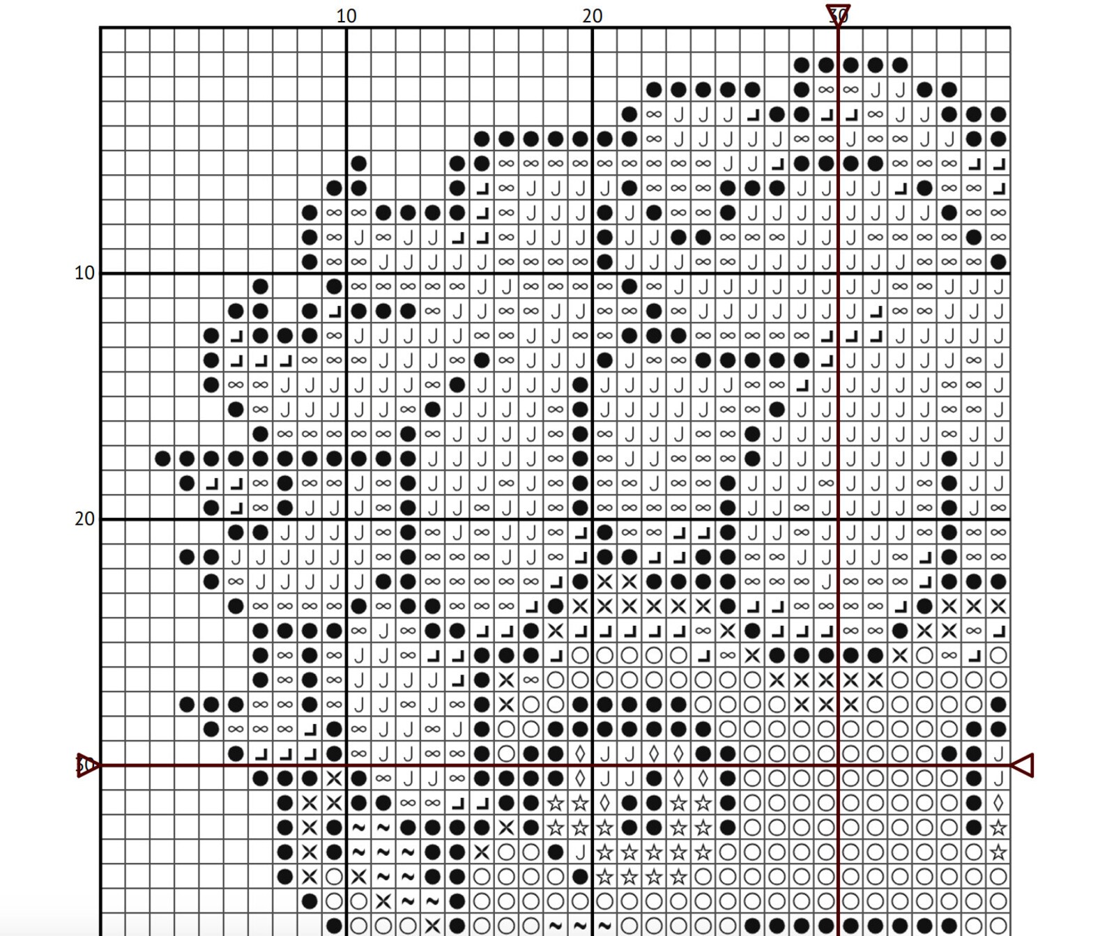 Kawaii Astarion BG3 Cross Stitch Pattern - 60x60 - Etsy