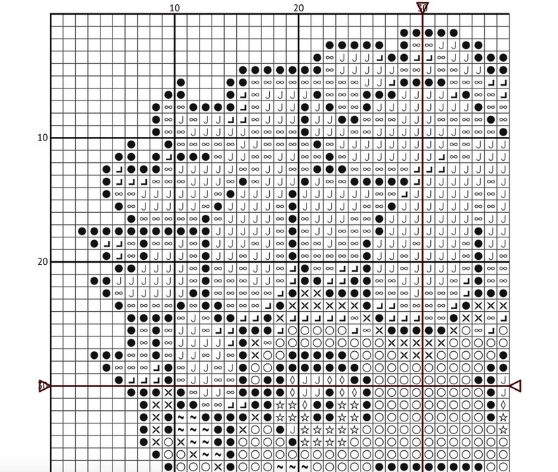 Kawaii Astarion BG3 Cross Stitch Pattern - 60x60 - Etsy