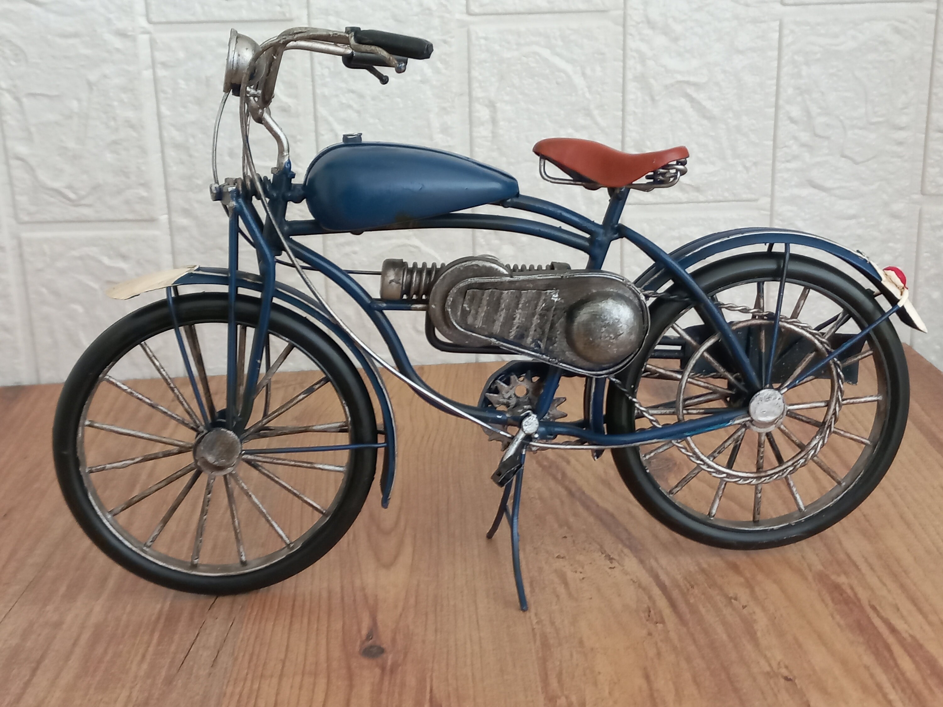 Metal Decorative Aged Postman Motorcycle Handmade High Quality - Etsy