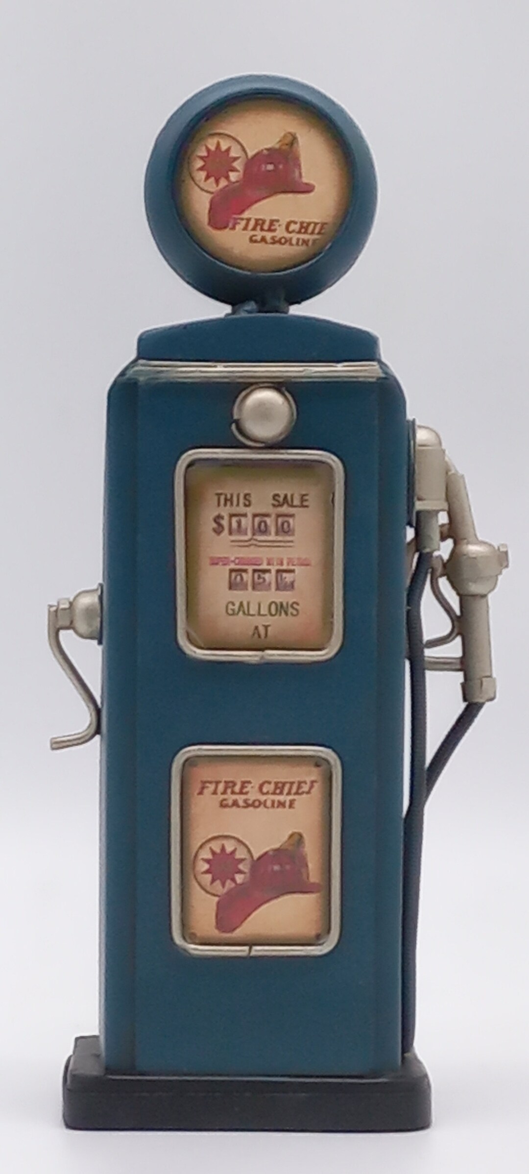 Vintage Style Handmade Metal Fuel Pump Piggy Bank Nostalgic Decor and ...