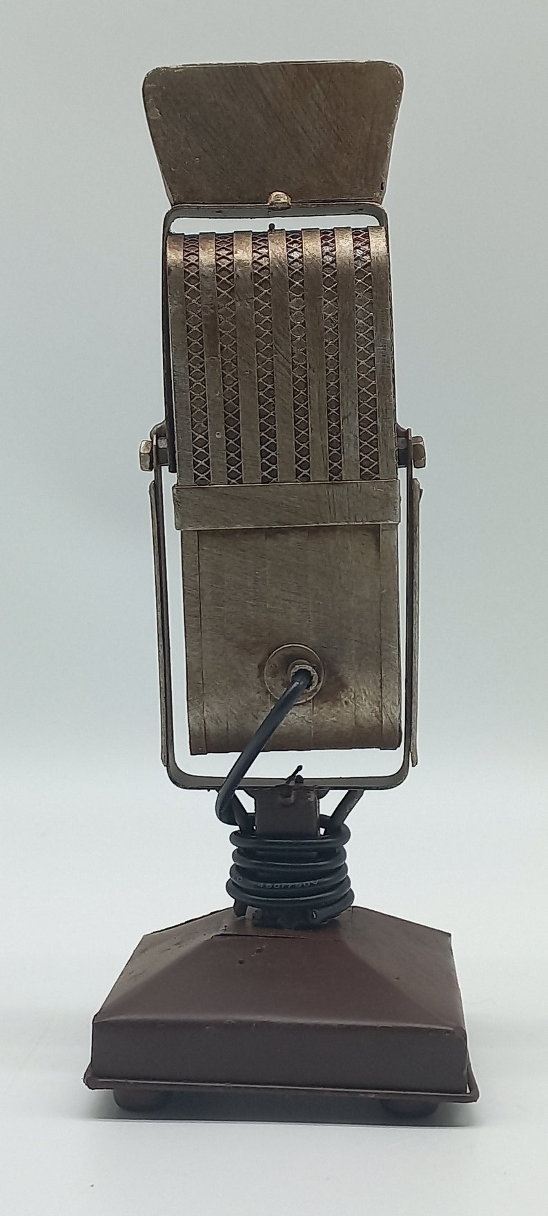 Decorative Metal Microphone Model Handmade High Quality - Etsy
