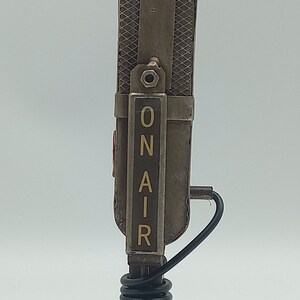 Decorative Metal Microphone Model Handmade High Quality - Etsy