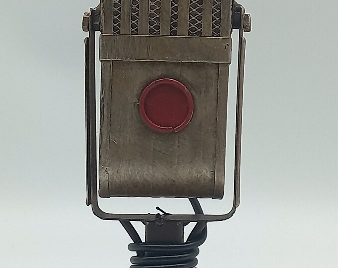 Vintage Canadian Astatic Model 200 Microphone With Base and Cable ...