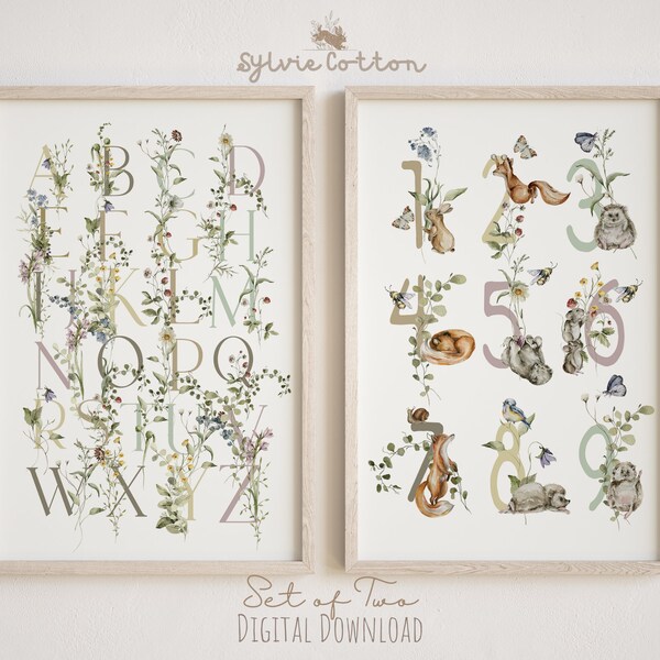 Woodland Nursery - Etsy