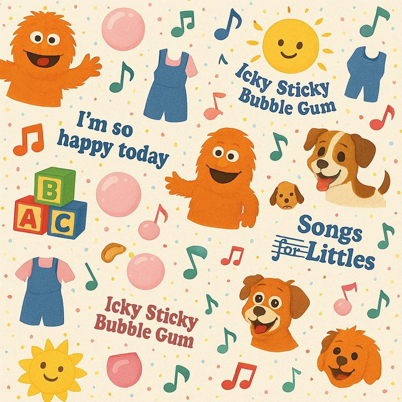 Ms. Rachel Seamless Pattern Bundle - Etsy