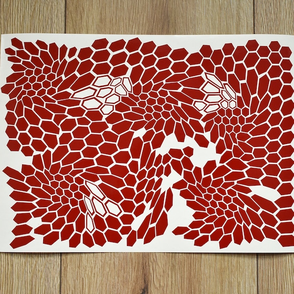 Kryptek Stencil - Etsy